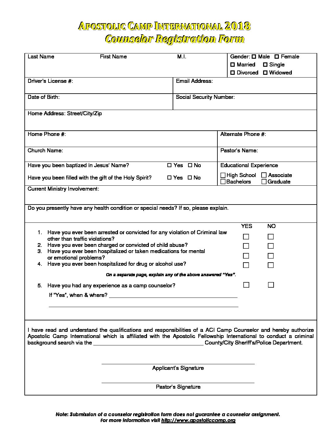 aci_counselorapplicationform – Apostolic Camp International